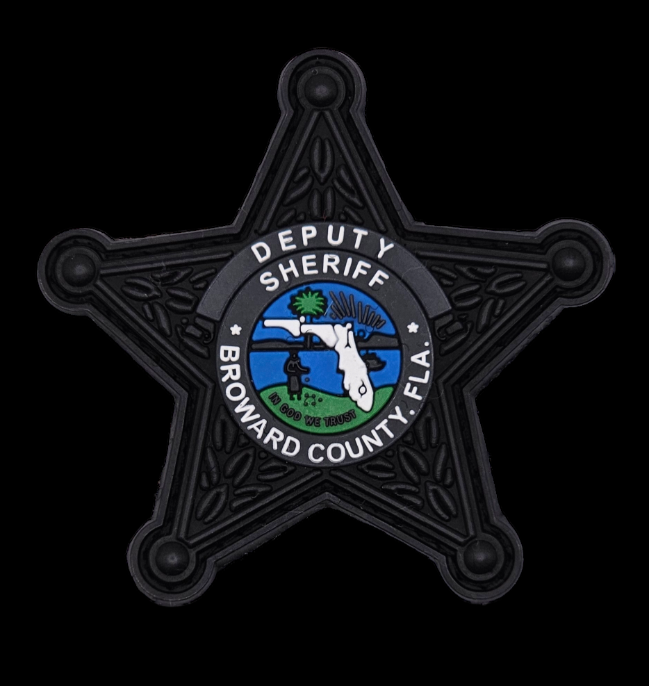 Broward Sheriff Logo 9693 Broward County Sheriff's Office Arm Patch